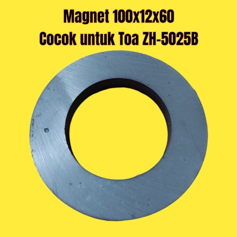 Magnet 100x12x60 specifically for Toa Magnet Type ZH-5025 | Shopee ...