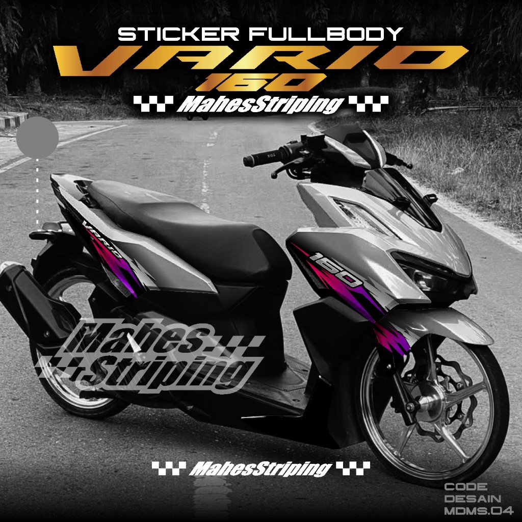 Latest Vario 160 Full Body Sticker Decal 2022 2023 2024 2025 Honda ...