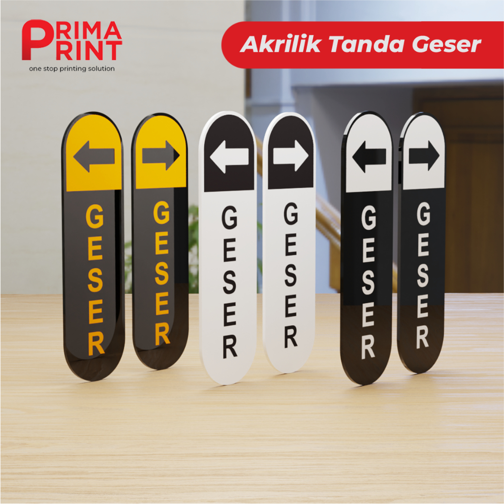 Sliding Signage (1 SET) Acrylic Sliding Sign Board / Shop Door ...