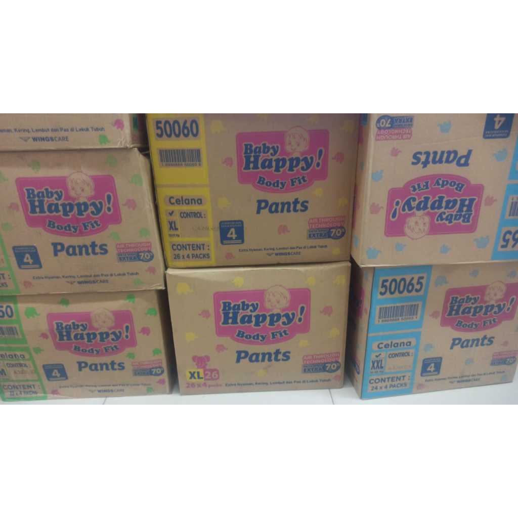 Baby Happy S38+2 M32 L28 XL26 XXL24 Carton contains 4 balls Baby ...