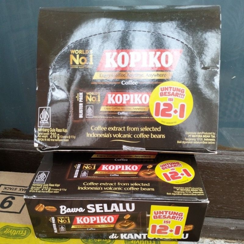 KOPIKO blister candy pack per box | Shopee Philippines