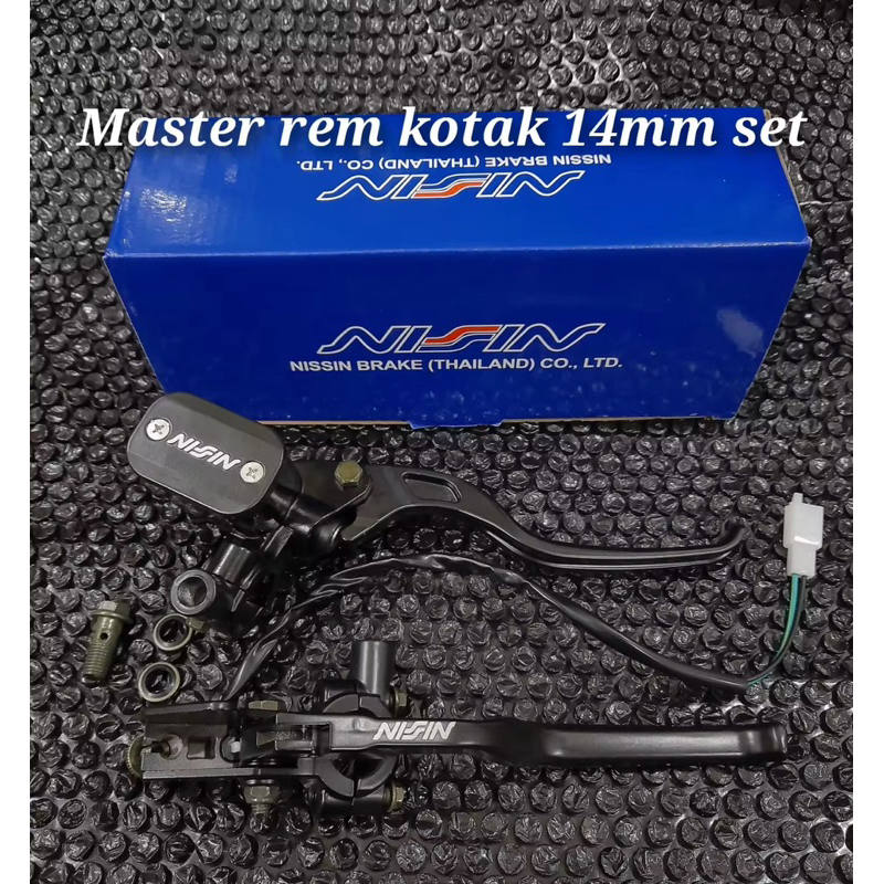 NISSIN BRAKE MASTER SET RIGHT LEFT TUBE UNIVERSAL BOX FOR ALL ...