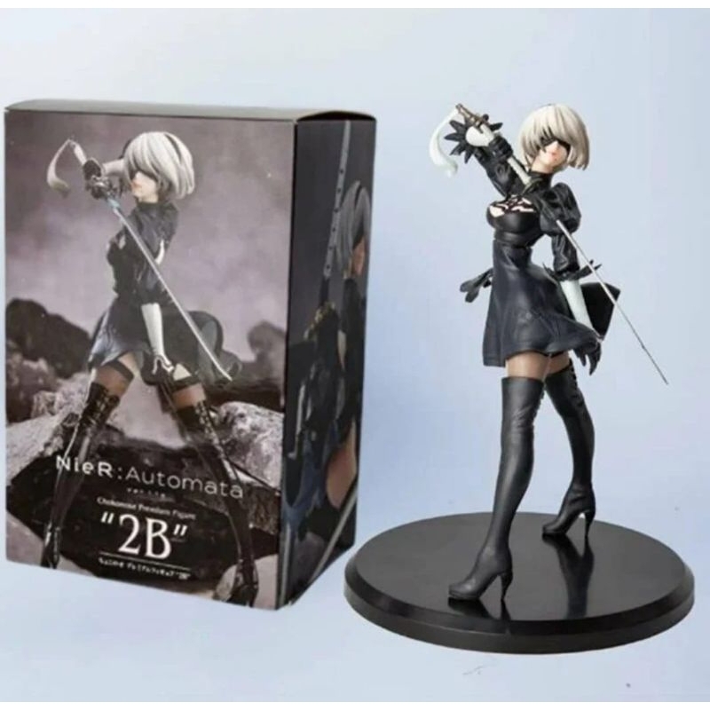 Action Figure NieR Automata 2B Anime Figure | Shopee Philippines