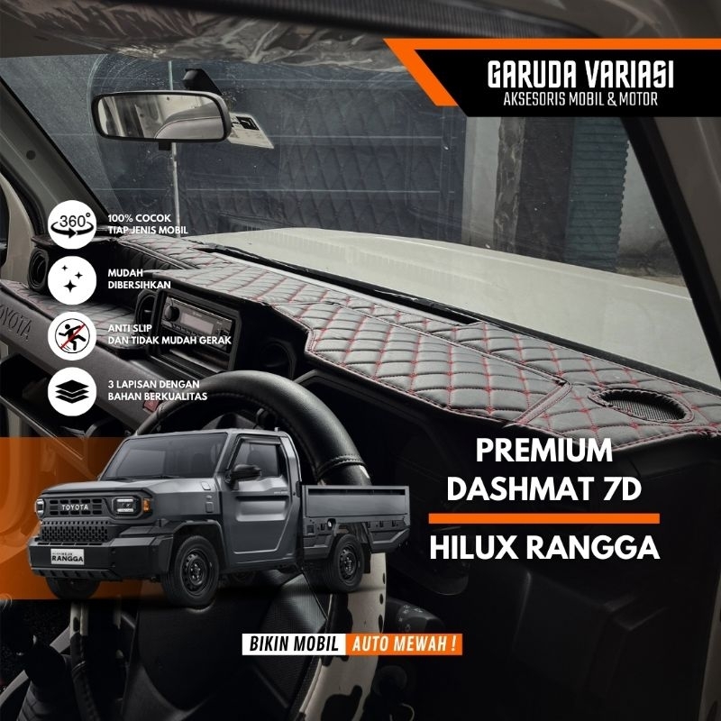 HILUX RANGGA Dashboard Carpet HILUX RANGGA Premium Hilux Dashboard Mat ...