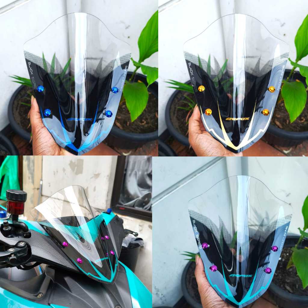 AEROX VISOR PACKAGE PLUS AEROX OLD NEW OVAL V2 BLACK SERIES VISOR BOLT ...