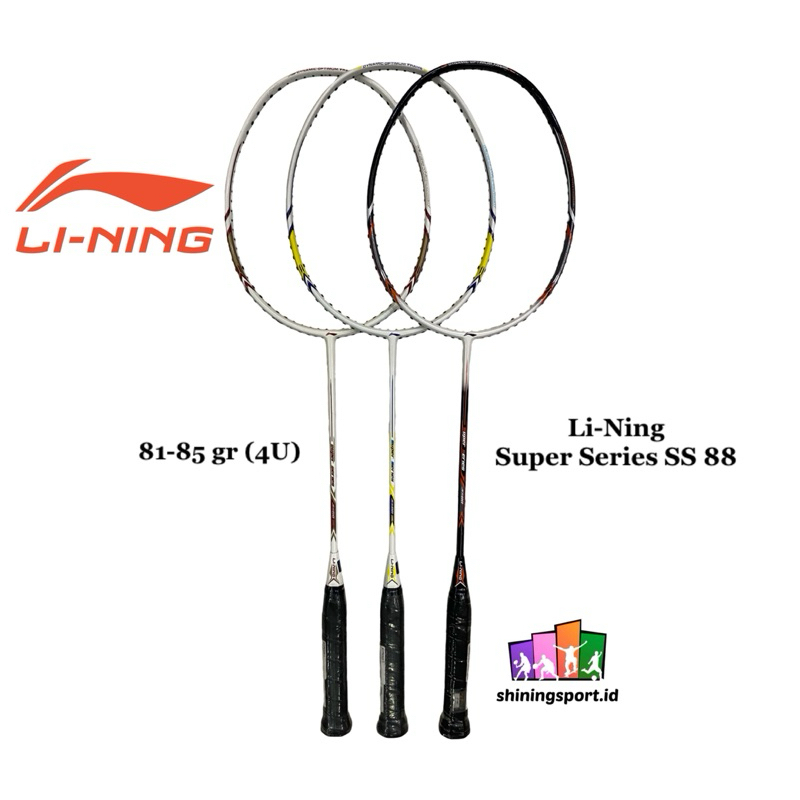 Li-Ning Super Series SS 88 Badminton Racket (+ Free Single Li-Ning Bag ...