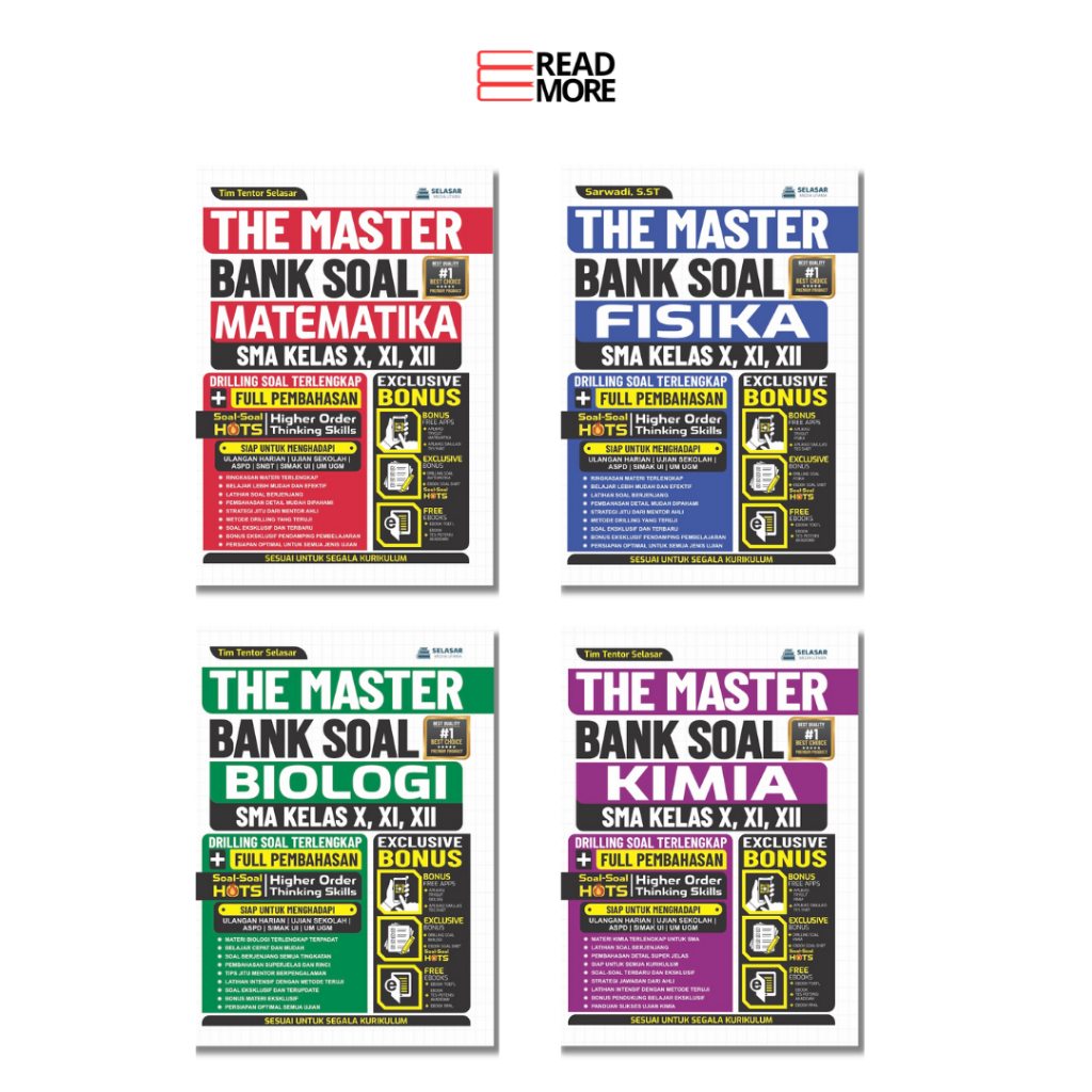 Tulisar - The Master Book Series SMA/MA Question Bank for Classes X, XI ...