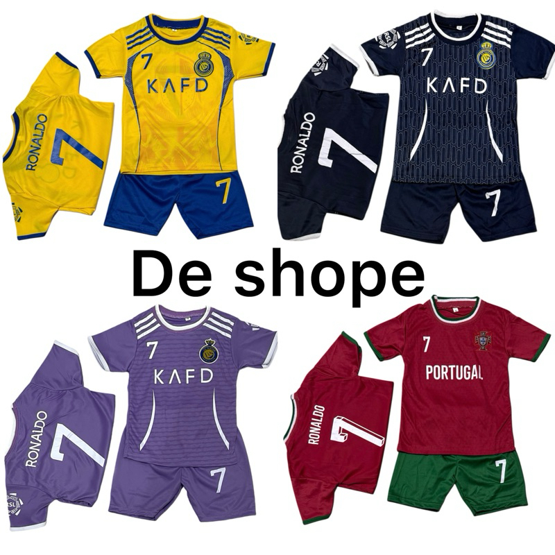 / NEWEST RONALDO CLOTHING SET / AL NASSR FOOTBALL T-SHIRT SET BOYS ...