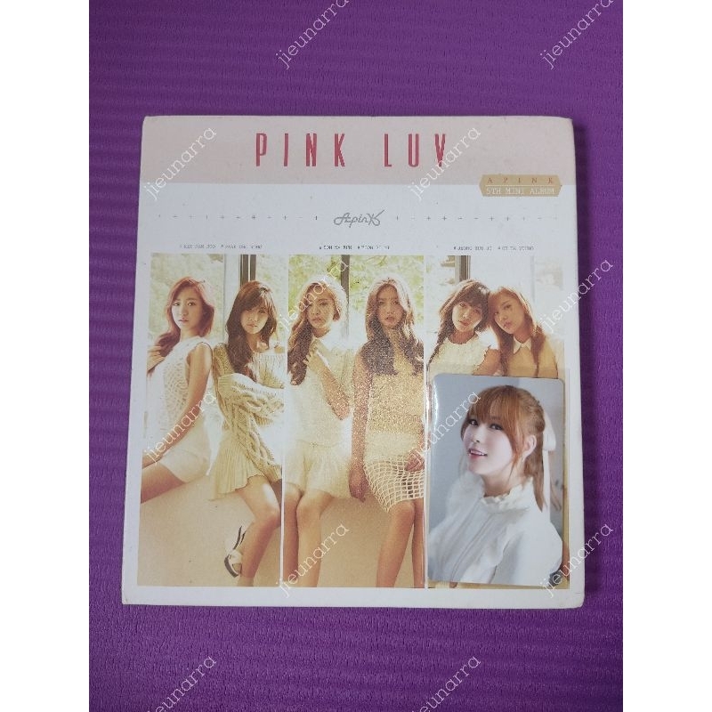 Apink Album - Pink Luv (Fullset + Hayoung Photocard) | Shopee Philippines