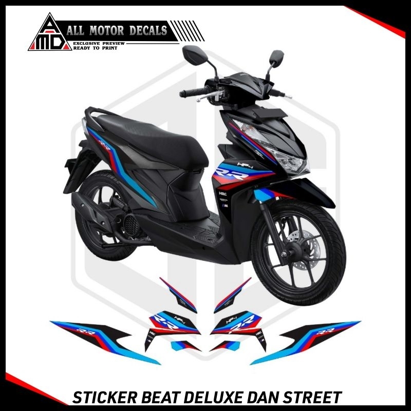 Beat Deluxe Stickers, Beat Street 2020, 2021, 2022, 2023 / Honda Beat ...