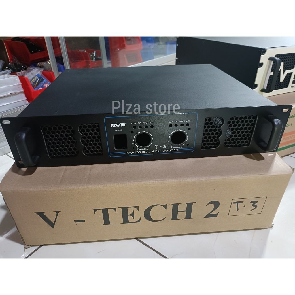 T3 T-3 Vtech power amplifier box 2U 2chanel 2ch | Shopee Philippines