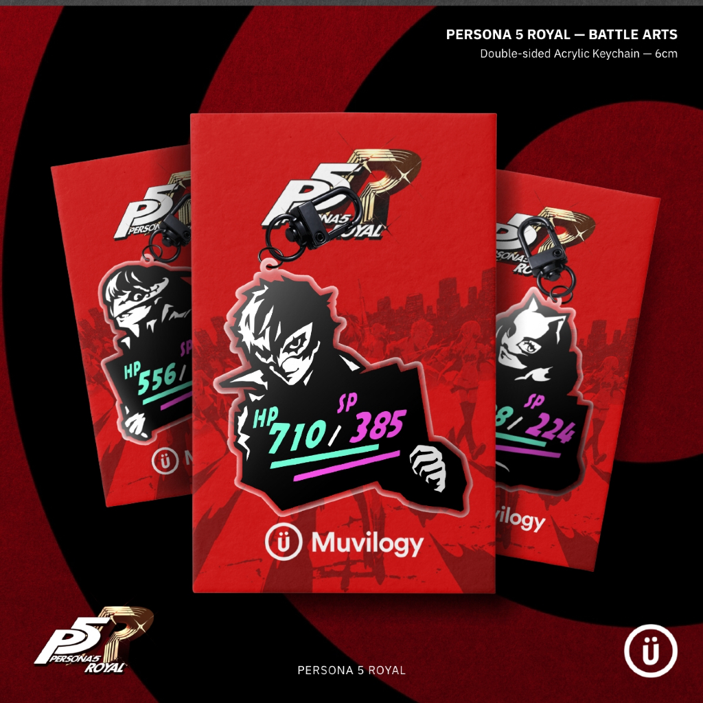 Persona 5 - Battle Art UI Acrylic Keychain (Made) | Shopee Philippines
