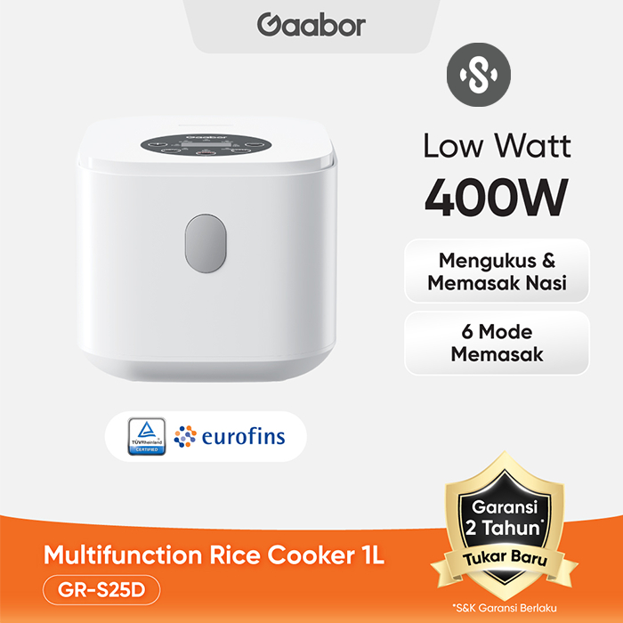 Gaabor Rice Cooker Multi-Purpose Rice Cooker 1L Rice Capacity Smart ...