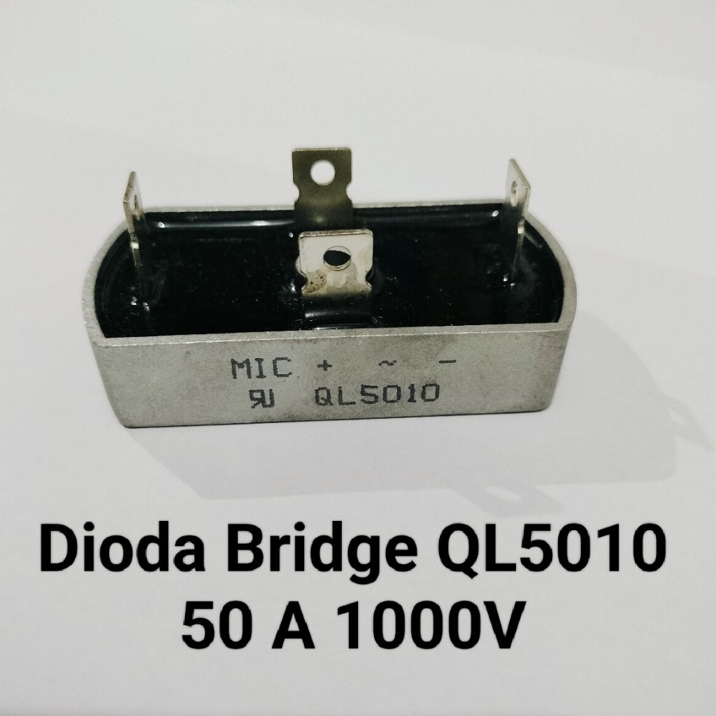 Diode Bridge 50A Oval Diode Kiprok 50 Ampere Long Silicone QL5010 Diode ...