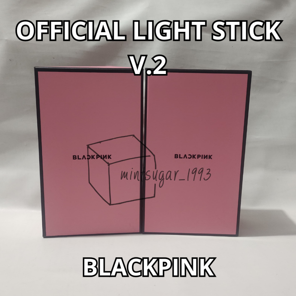 [READY NEW] OFFICIAL LIGHT STICK BLACKPINK VER.2 (LS LIGHTSTICK VERSION ...