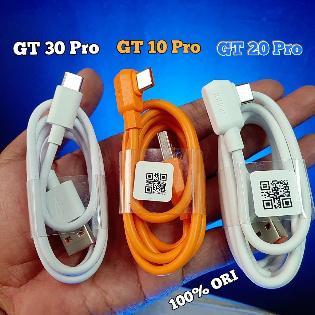 Infinix GT 30 Pro Data Cable || GT 10 Pro || GT 20 Pro Original 100% 45W Super Fast Charging ...