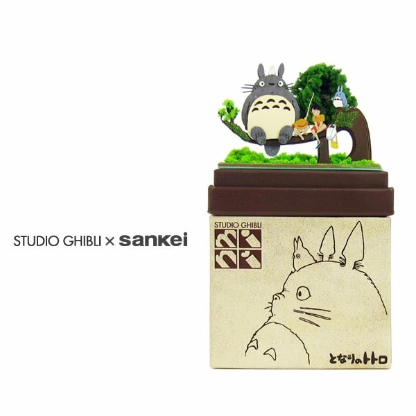 Sankei Miniatart Studio Ghibli My Neighbor Totoro Mini Paper Kit ...