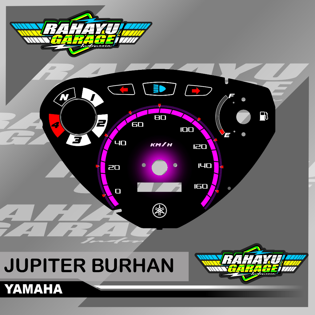 CUSTOM SPEEDOMETER BOARD yamaha jupiter Owl SPEEDOMETER panel yamaha ...