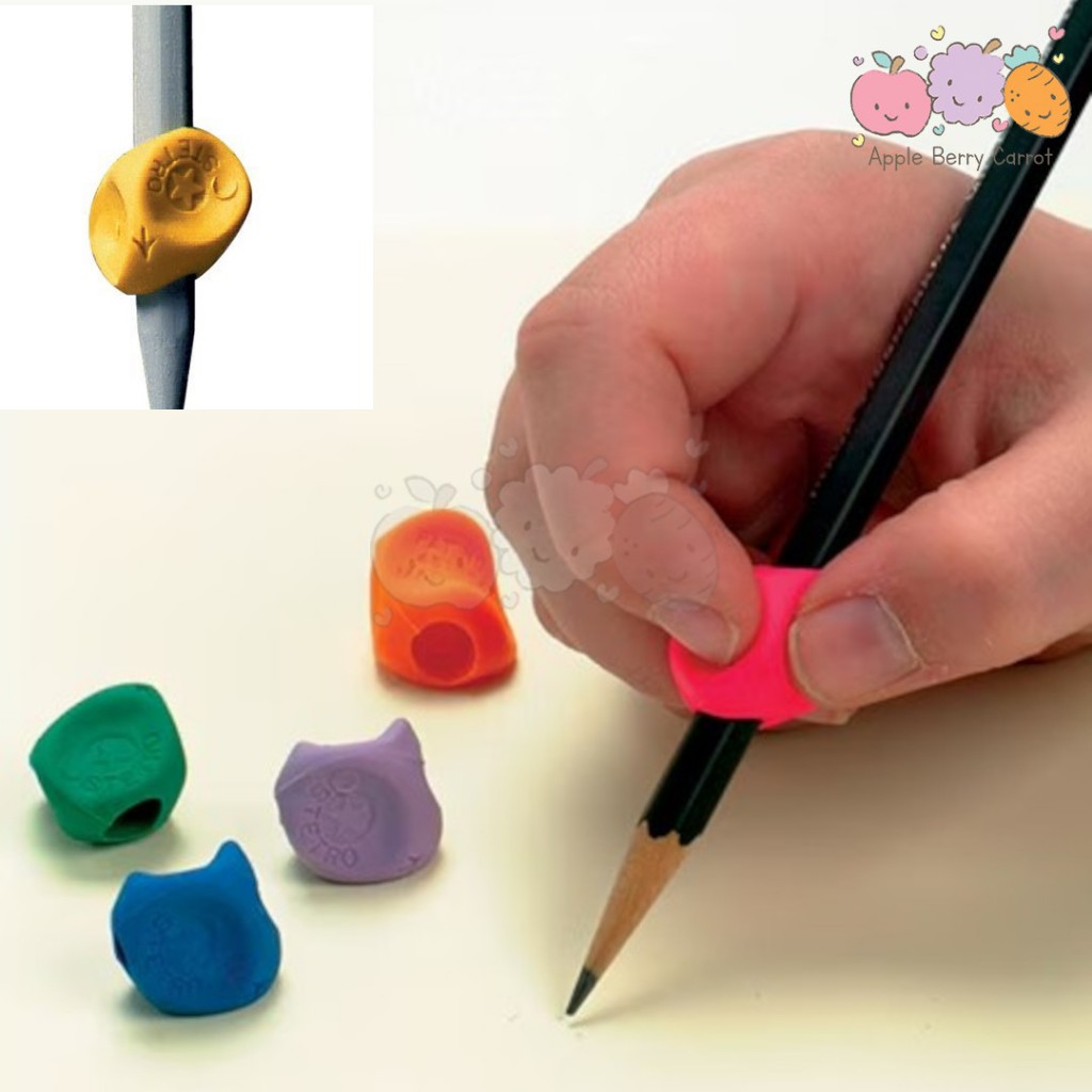 Stetro Pencil Grip - colorful learning to hold pencils for kids ...