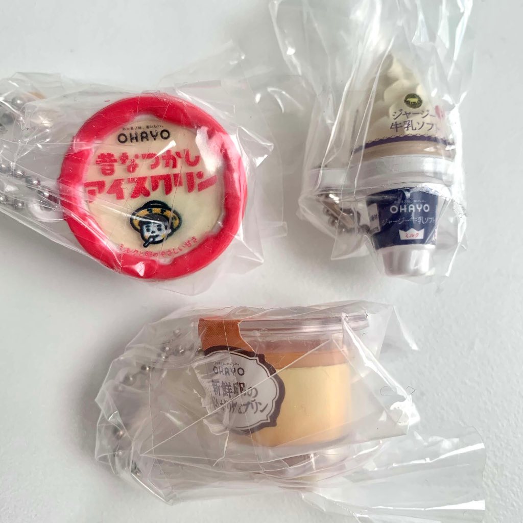 Trinkets keyring ohayo gashapon Japan original jp blind bag gachapon ...