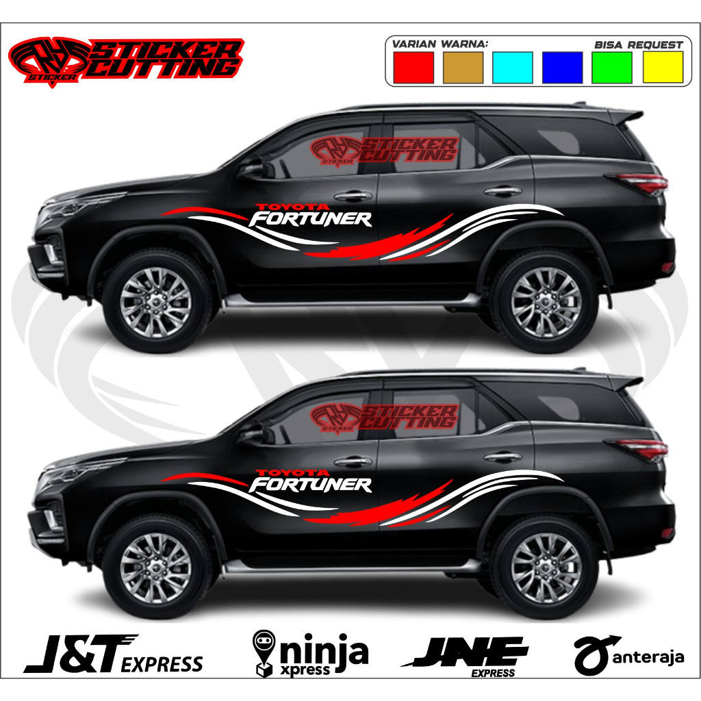 Fortuner car sticker fortuner car sticker toyota fortuner sticker ...