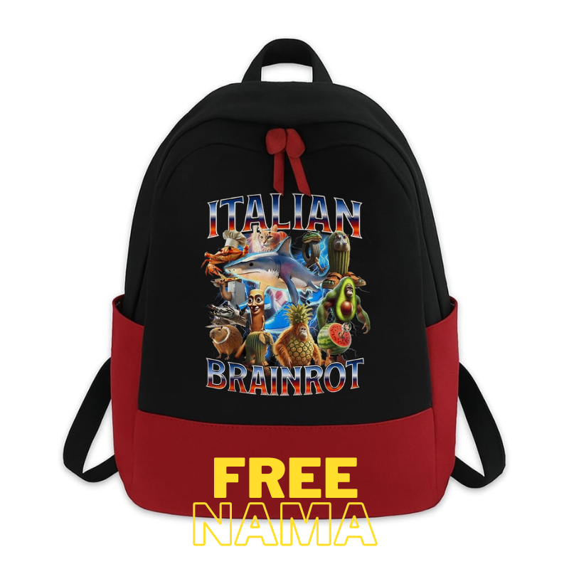 ITALIAN BRAINROT ANOMALI MEN'S AND WOMEN'S SCHOOL BACKPACK | Shopee ...