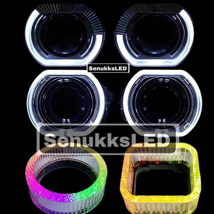 CODE K43U Shroud 15 inch 25 Inch 3 Inch Model BMW Round Box angel eye ...