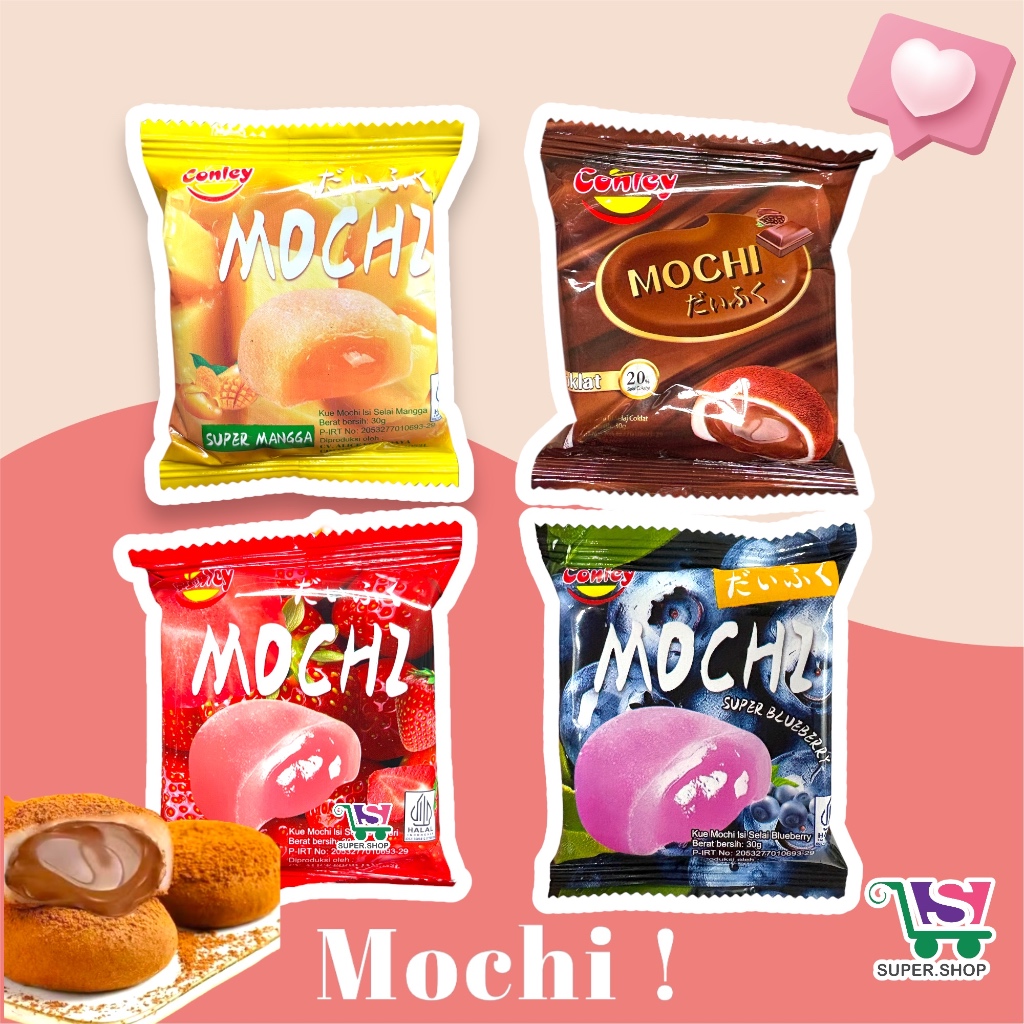 Conley Mochi Various Flavors 30 Grams VIRAL MOCHI! | Shopee Philippines