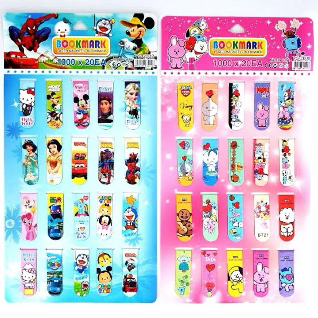 20PCS BOOKMARK (book divider) | Shopee Philippines