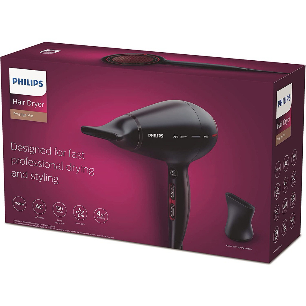 Phillip Hair Dryer HPS 910 Prestige Pro | Shopee Philippines
