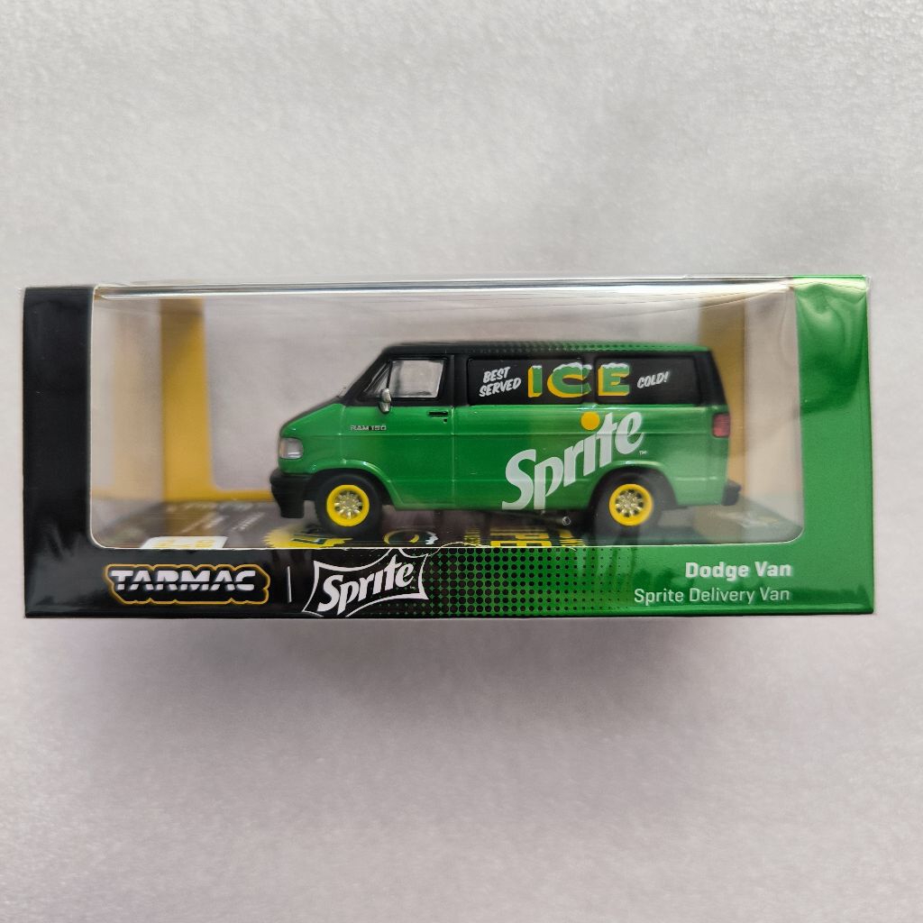 TARMAC WORKS TOURAC WORKS DODGE VAN - SPRITE DELIVERY VAN | Shopee ...