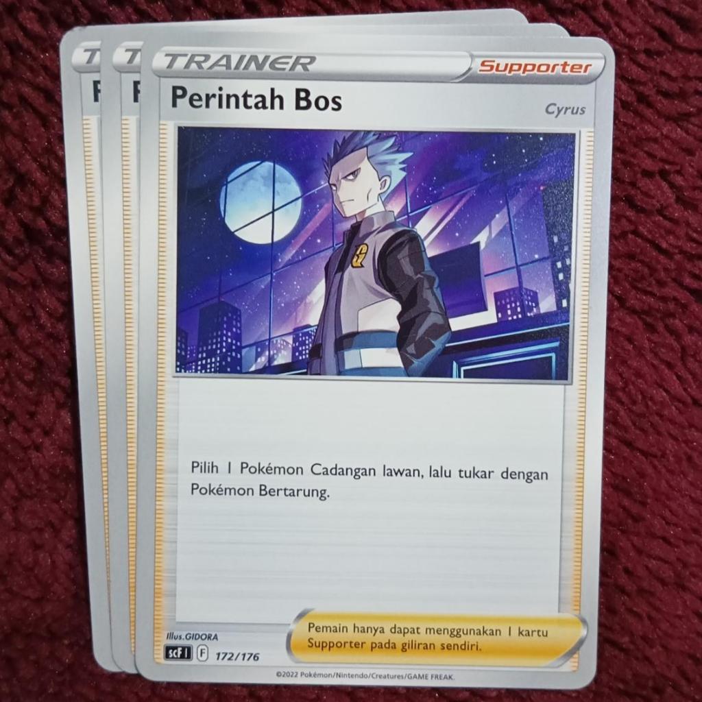 Boss Cyrus's Order - Pokemon TCG Indonesia | Shopee Philippines