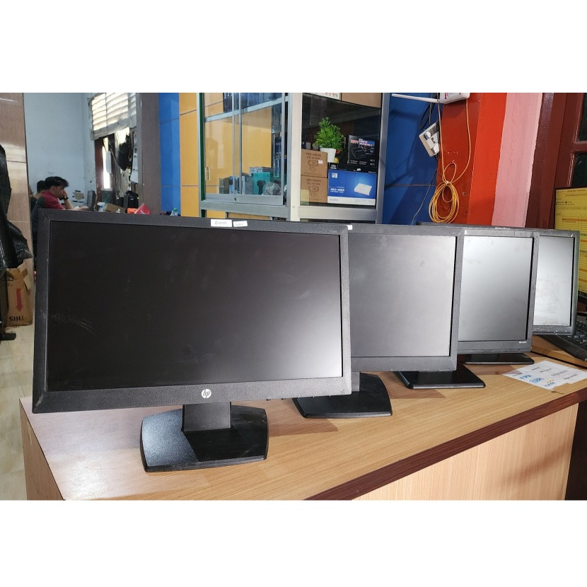 19 inch HP Led Monitor Normal Grade B Image Condition | Shopee Philippines