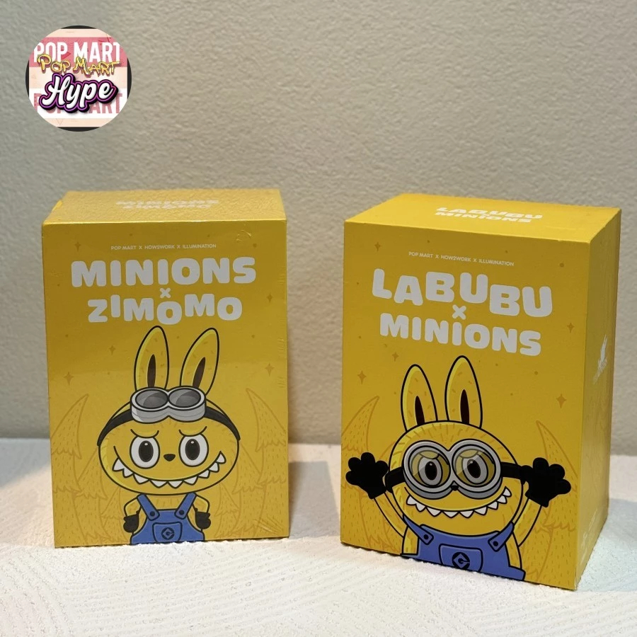 Pop Mart Minions Z'Imomo Labubu Key Kit / 1 Set Labubu x Zimomo x ...