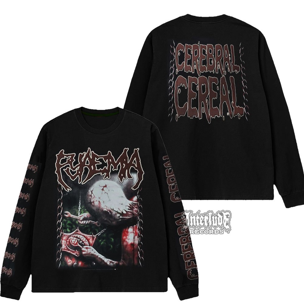 Long SLEEVE - PYAEMIA - CEREBRAL CEREAL ART (BRUTAL MIND) | Shopee ...