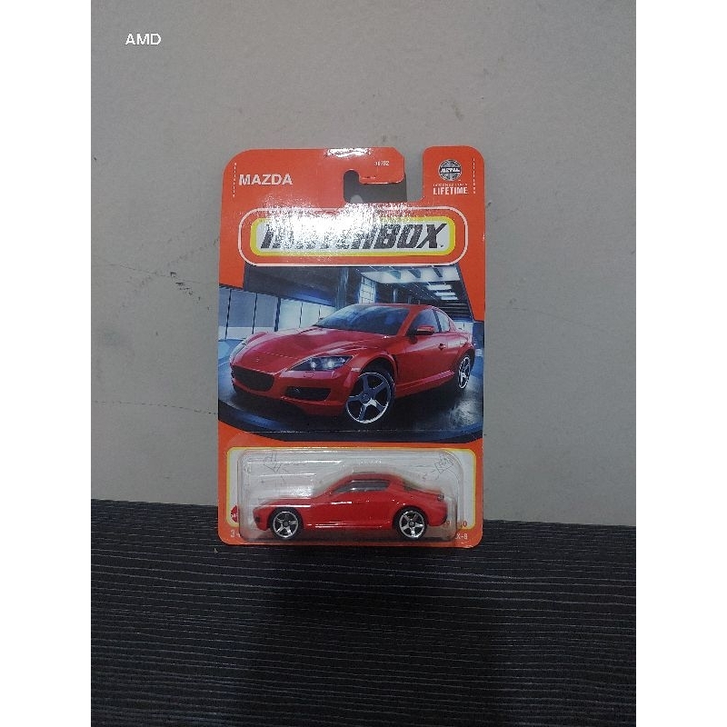 Matchbox mazda rx8 rx 8 scale 64 red | Shopee Philippines