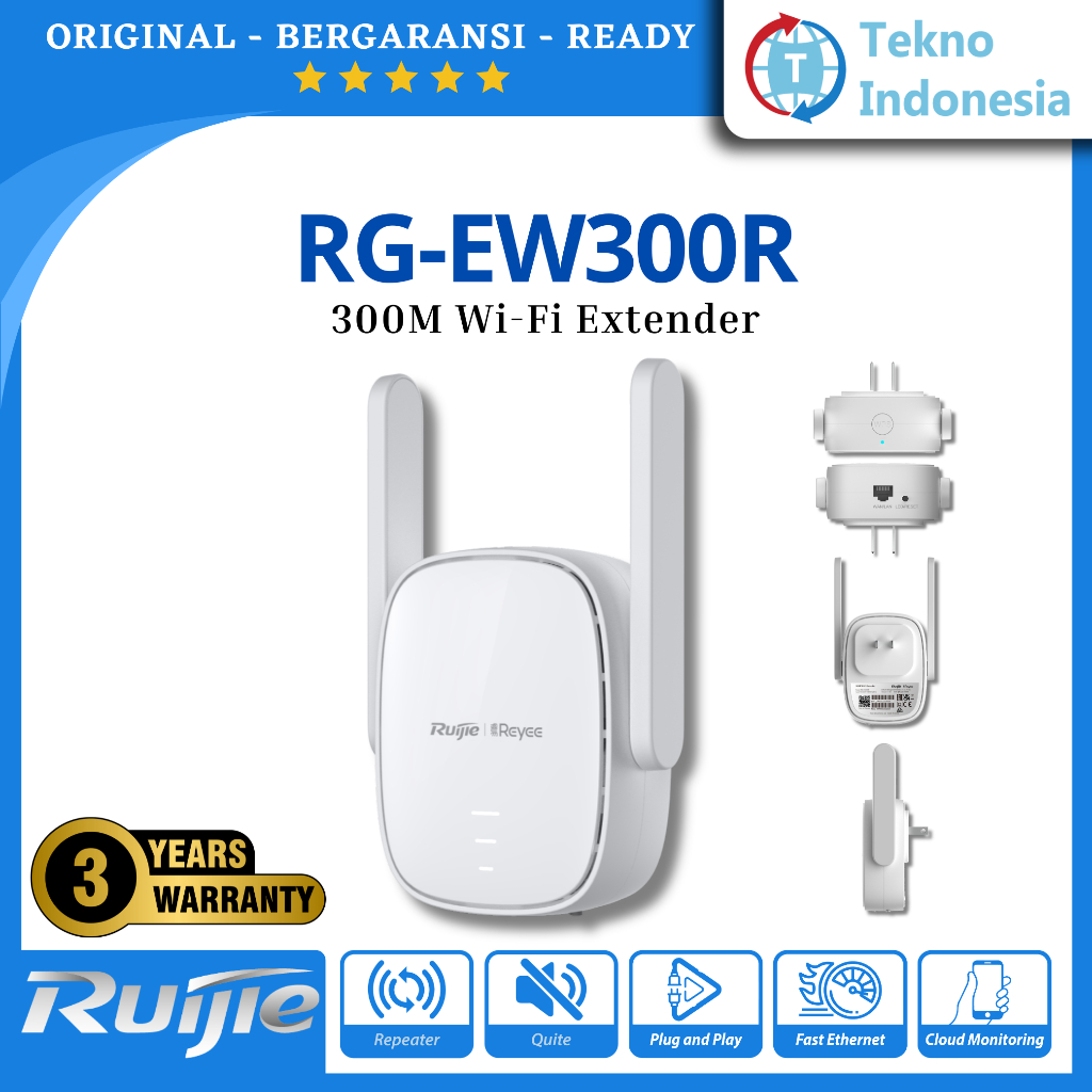 Ruijie Reyee EW1200R RG EW300R 300M Wireless Range WiFi Extender ...