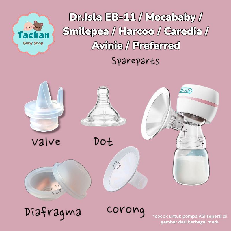 Mocababy Breast Pump Spare Parts / Dr.Isla EB-11 / Smilepea / Harcoo ...