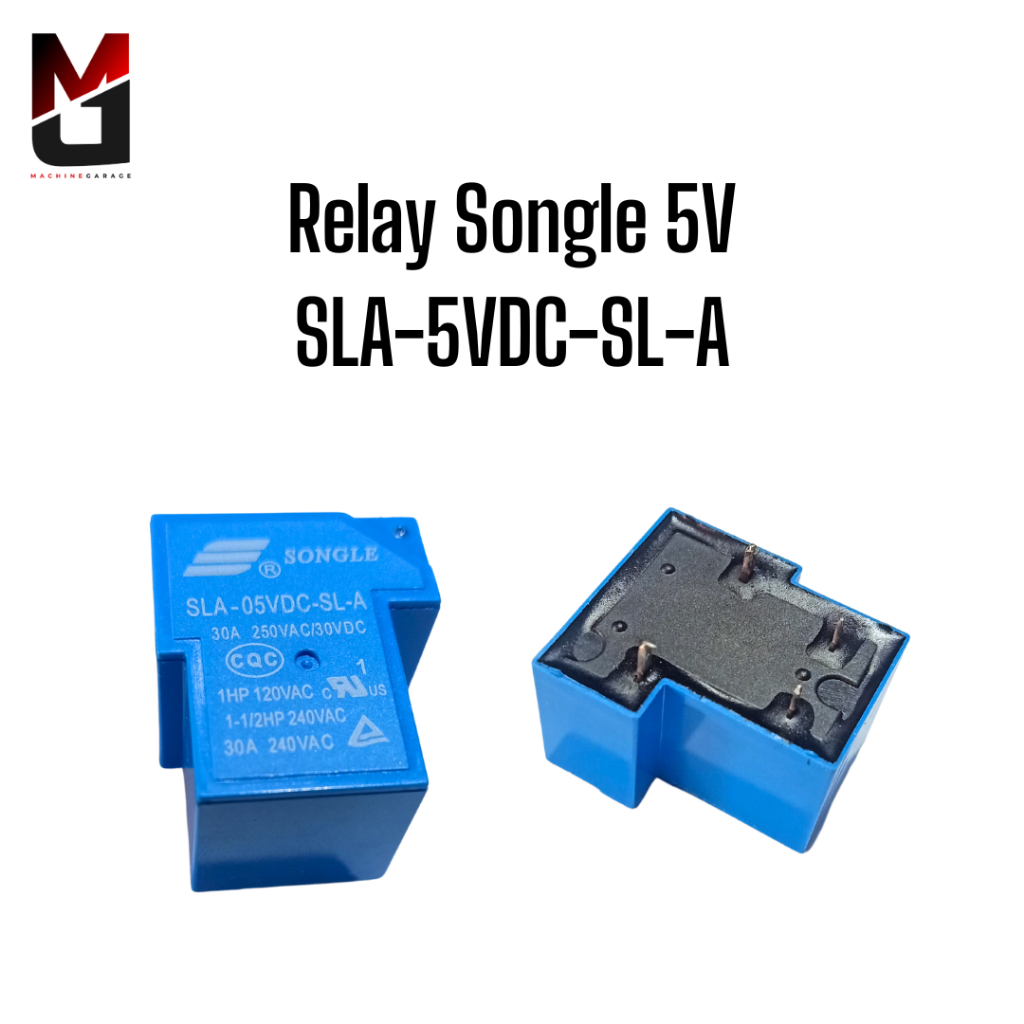 Songle Relay SLA-5VDC-SL-A 5V 30A Frog Relay 4 Pin 4pin | Shopee ...