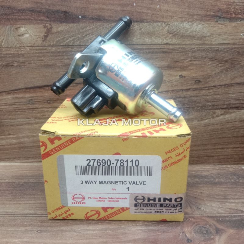 Valve 3WAY MAGNETIC 12V HT130 HINO DUTRO 27690-78110 original original ...