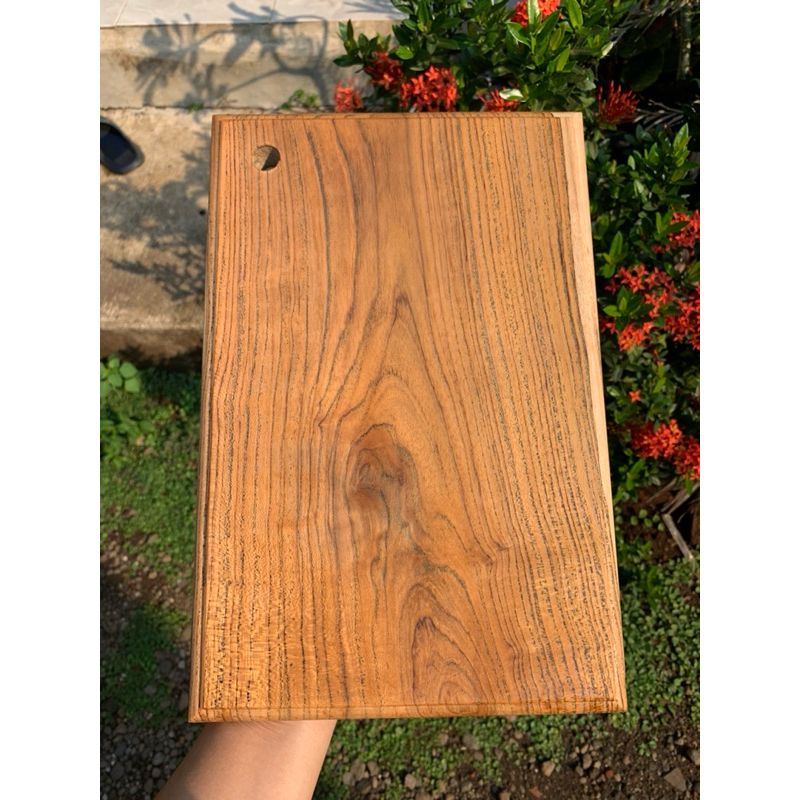 KAYU Whole Genuine Teak Wood Cutting Board Without Joints 35x25cm ...