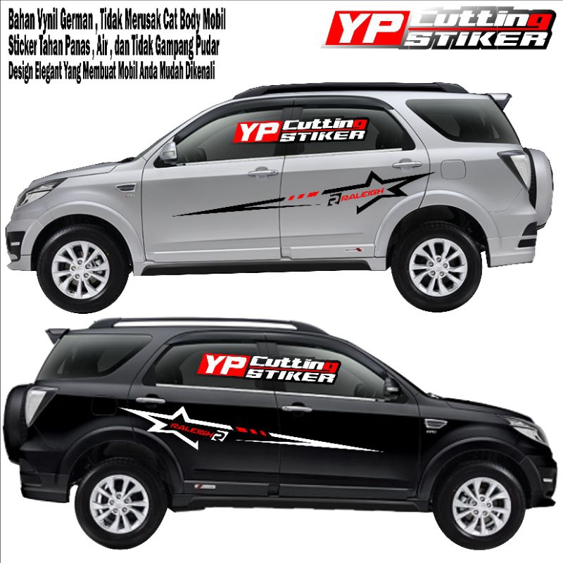 Rush terios car stickers etc. minimalist stickers for rush terios cars ...