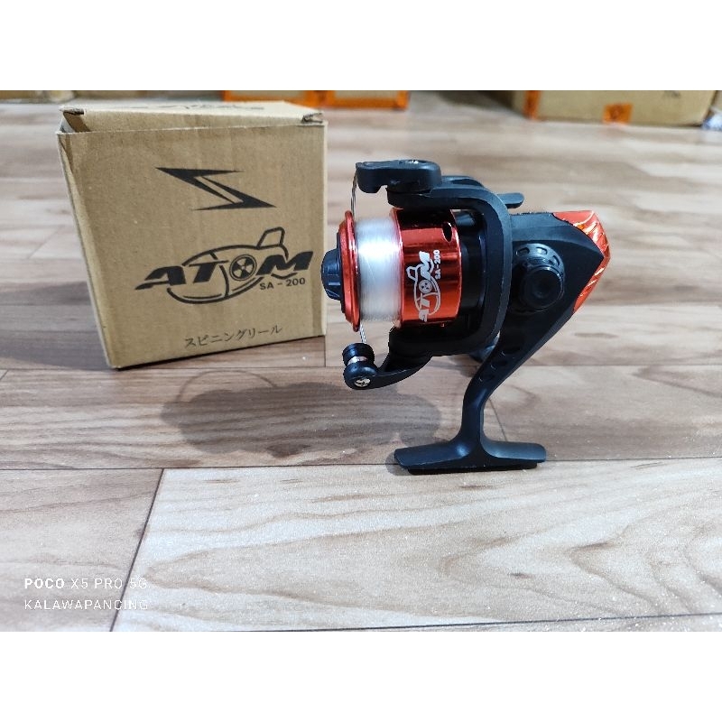 Shikari Atom 200 Reel (Free Nylon) | Shopee Philippines