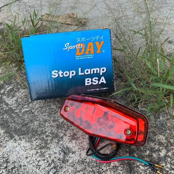 Stop LIGHTS BSA MOS STOPLAMP CB STOPAN BSA REAR LIGHTS CB BSA BRAKE ...
