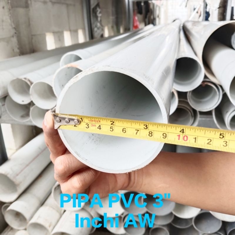 3" inch pvc pipe aw 15 cm 3 mm thick | Shopee Philippines