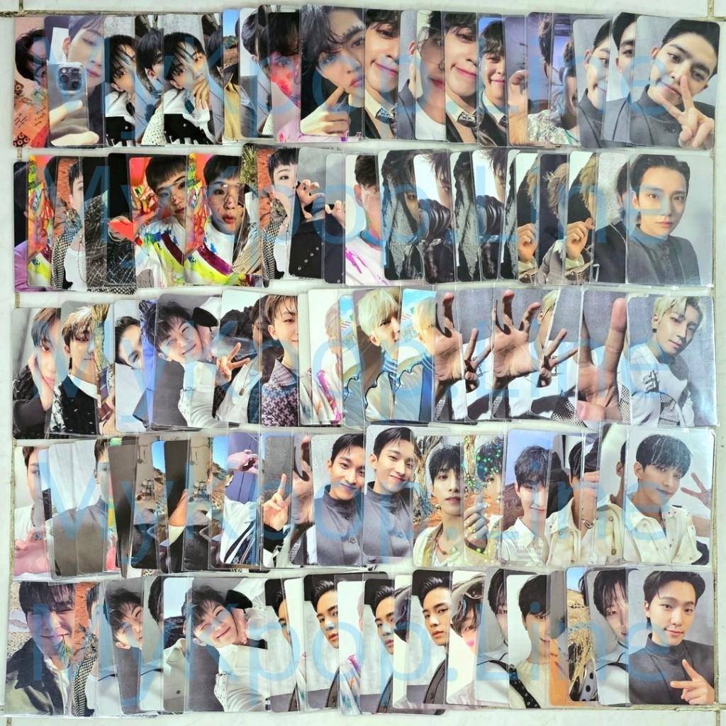 PC Seventeen FTS Face The Sun Photocard Wonwoo Mingyu Woozi Path Shadow Scoups Jeonghan Joshua ...