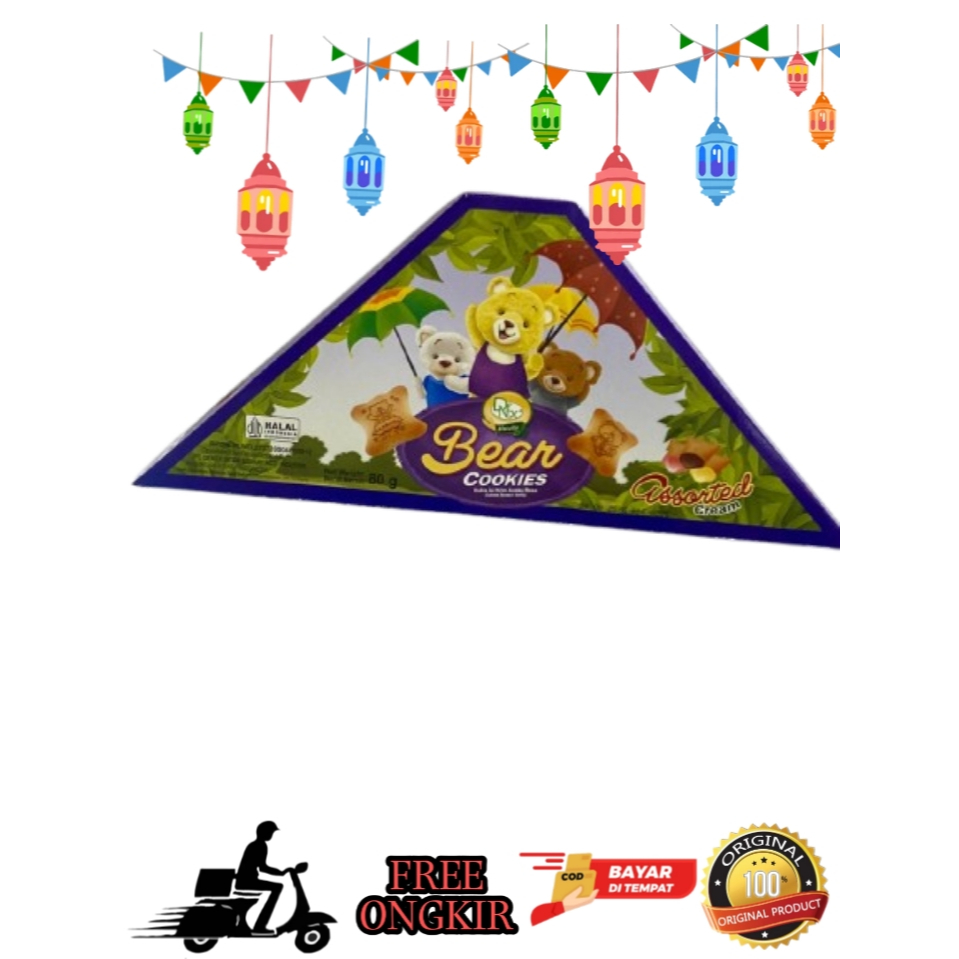 Eid CAKE DENEX BISCUITS BEAR COOKIES ASSORTED CREAM COOKIES FILLED WITH ...