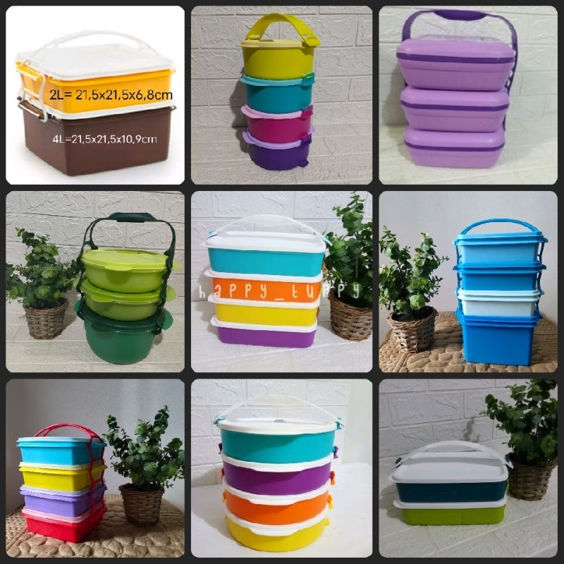 Rantang Tupperware funclickgo click to go carry all bowl click to go ...
