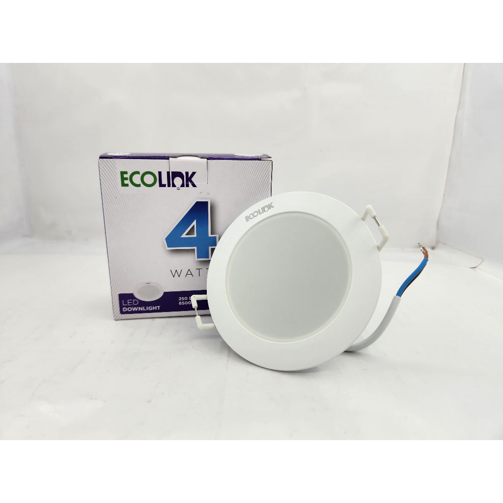 PUTIH Ecolink DOWNLIGHT LED 4W COOL WHITE / ECOLINK CEILING LAMP 4W ...