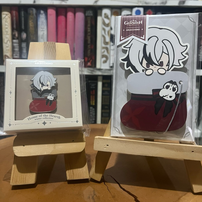 Official Genshin Impact Arlecchino Father Knave House of Hearth Metal ...